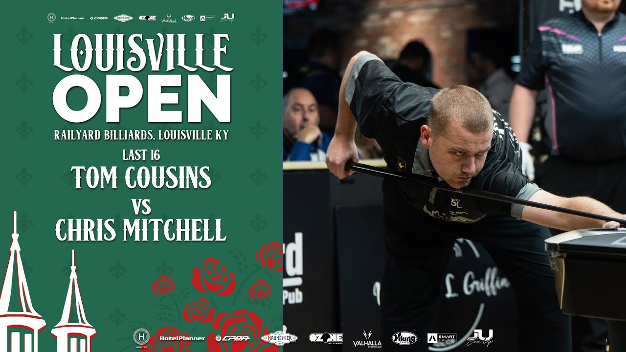 Louisville Open | Last 16 | Tom Cousins vs Chris Mitchell - YouTube