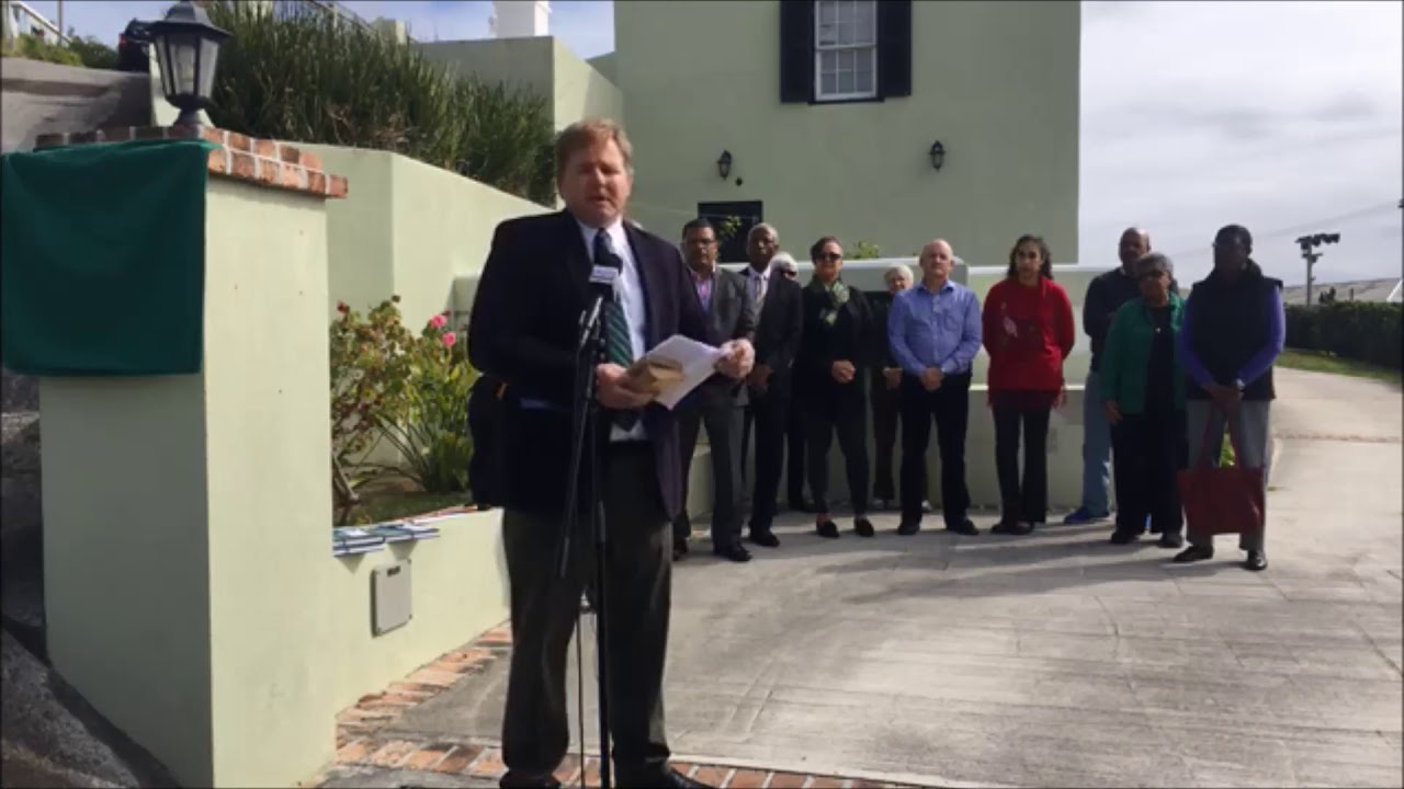 Unveiling Of Plaque To Honour Mary Prince, Feb 7 2018 - YouTube