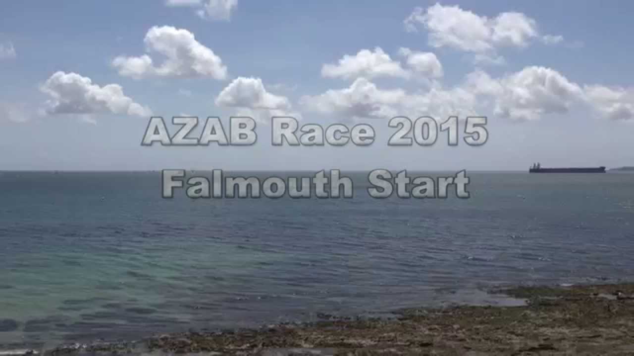 AZAB race Falmouth Start June 2015 - YouTube