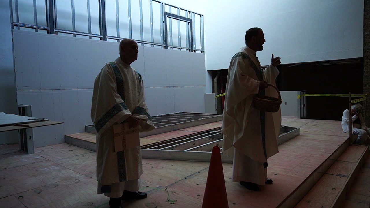 Prayer Service for our Church's Renovation Project - YouTube