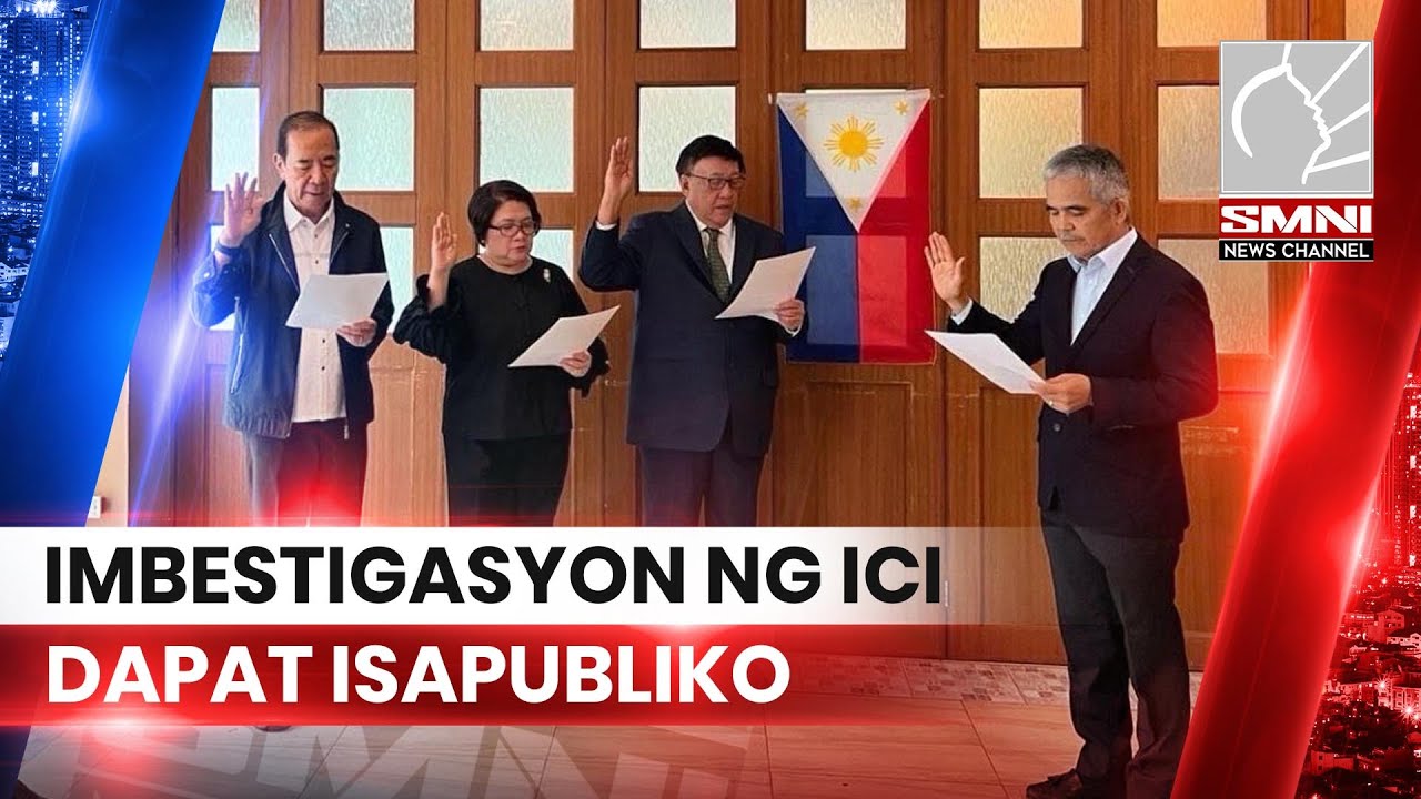 Prof. Eric de Torres: Imbestigasyon ng ICI, dapat isapubliko dahil ...