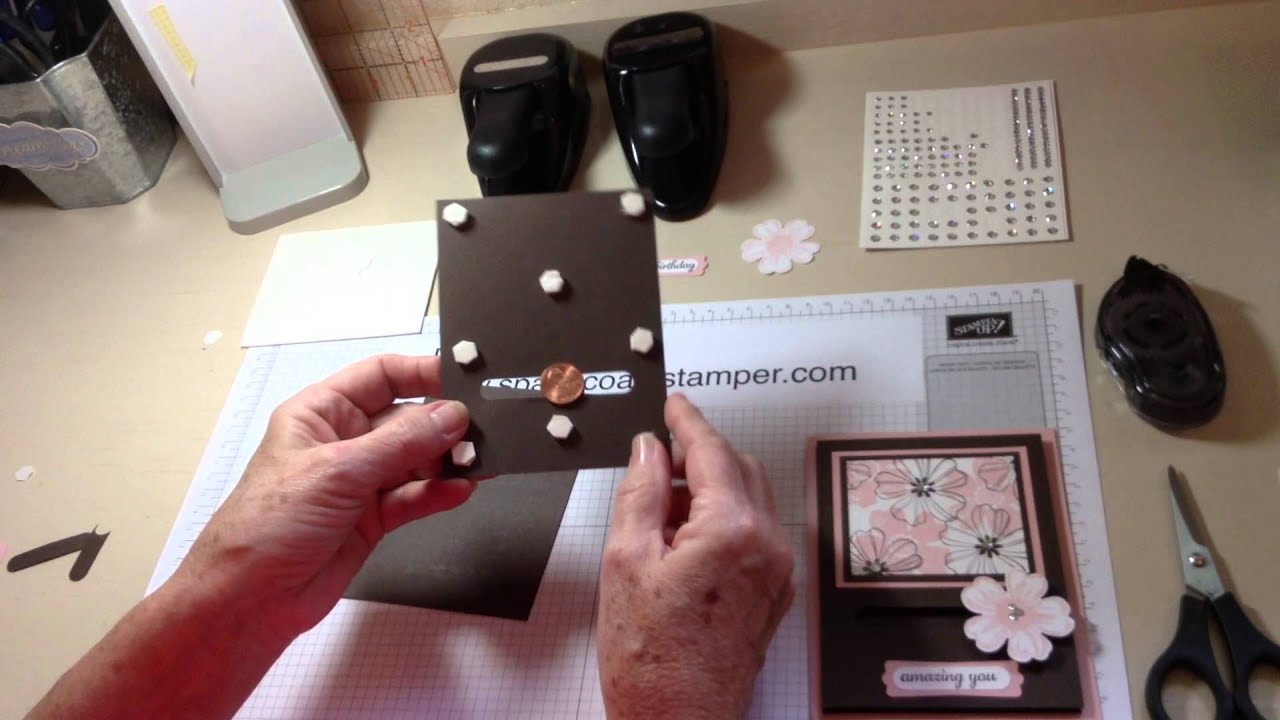 Stampin' Up! Spinner Card - YouTube