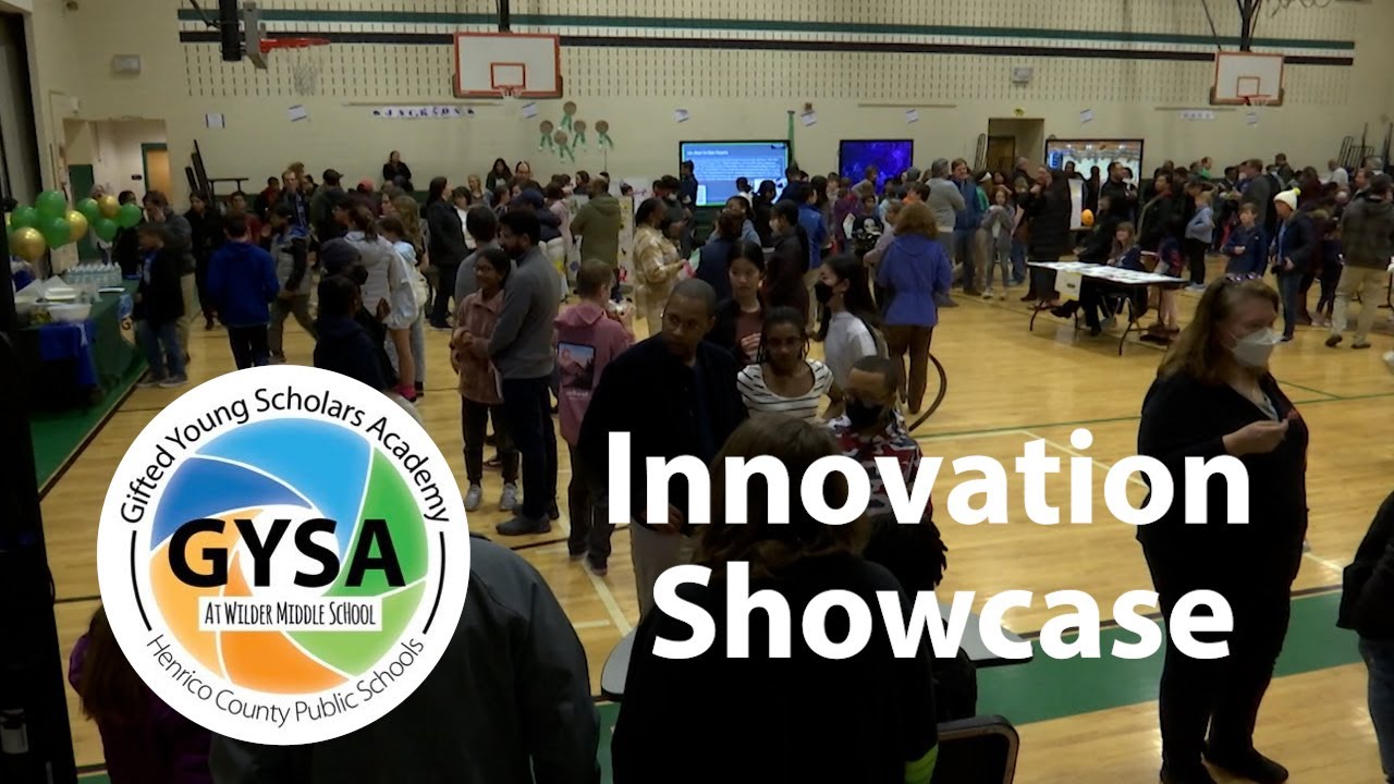 GYSA Innovation Showcase at L. Douglas Wilder Middle School - YouTube
