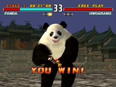 Tekken 3 Panda arcade mode - YouTube