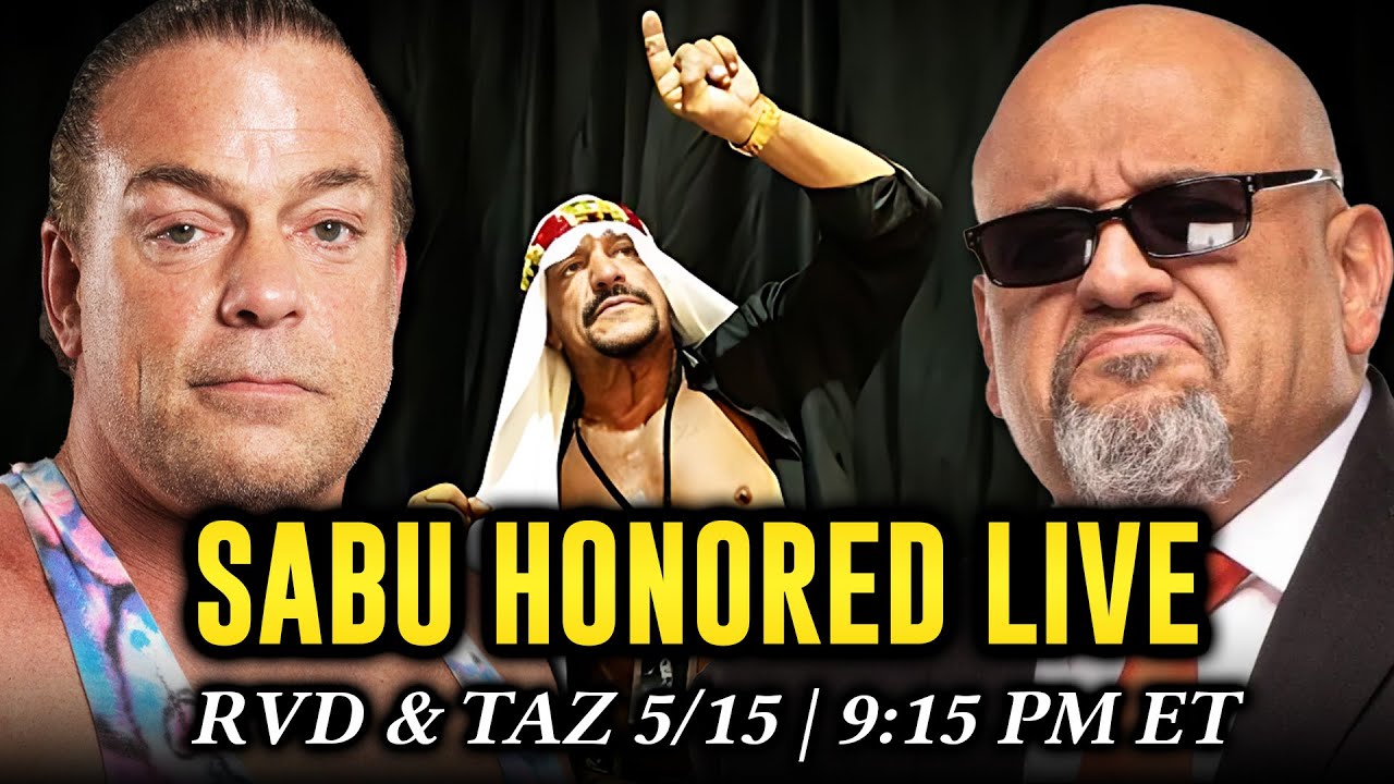 RVD & Taz Honor Sabu Live Tonight @ 9:15 PM ET - YouTube