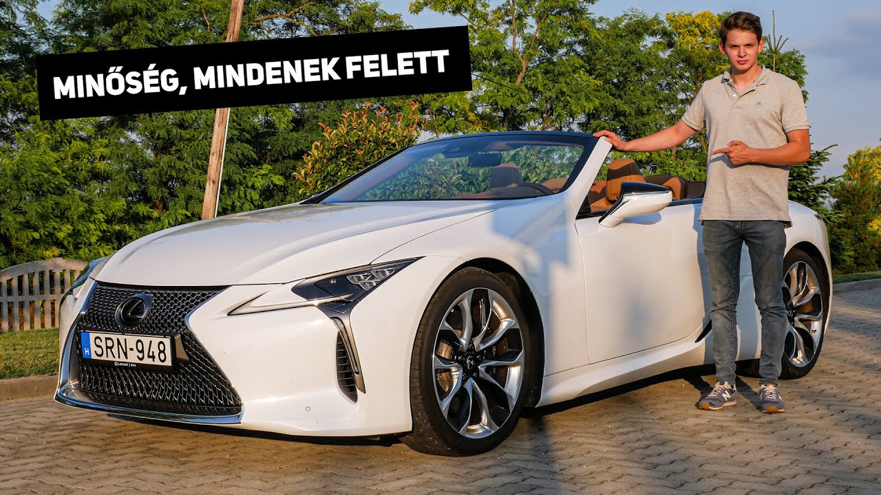 Lexus LC500 V8 teszt - a 40 milliós, félreértett CSODA - YouTube