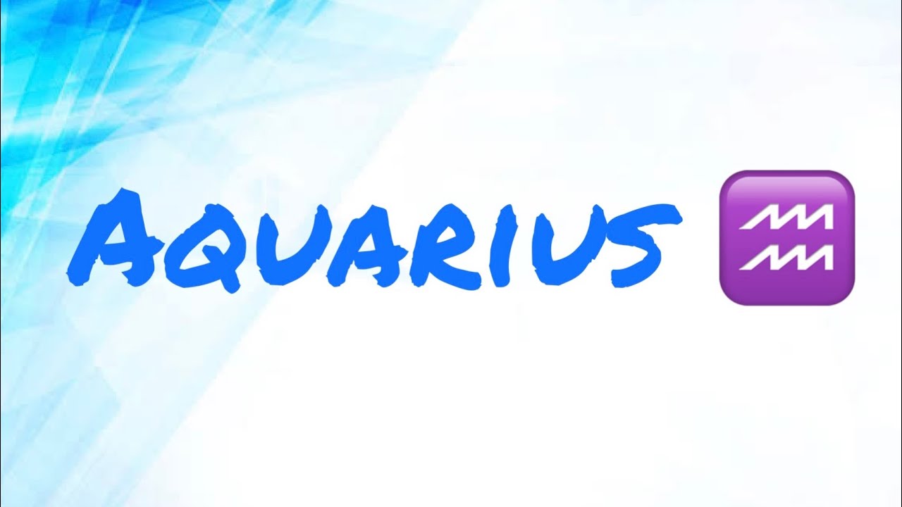 AQUARIUS JAN♒️THIS PERSON WILL NOT GIVE UP ON YOU AQUARIUS ️ TAROT READING ️ 🎄 - YouTube