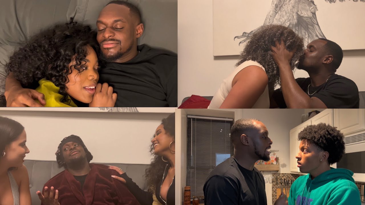 NEW SKETCHES | Cuddling, Uk accent in USA, power of forehead kisses and 2 man gone wrong - YouTube