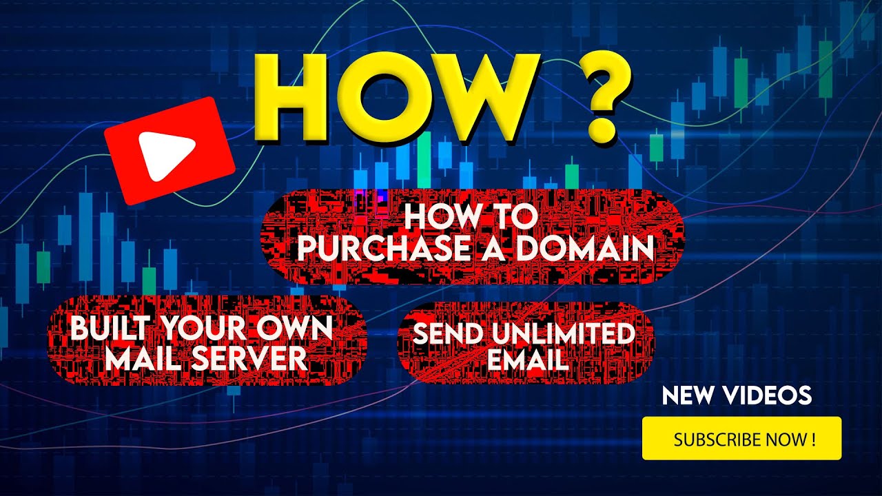 Build your own mail server | How to purchase a Domain - 2022 - YouTube