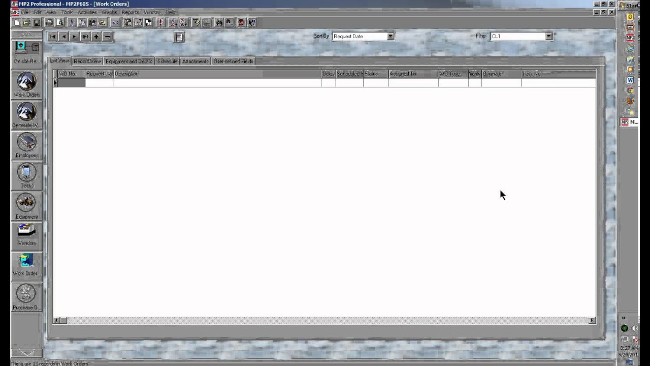 Closing Completed Work Orders in MP2 - YouTube