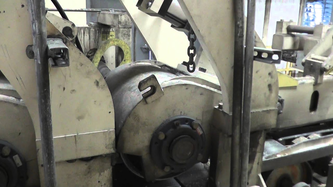A&M Planer Feed-Roll Positioning System ACS Controls - YouTube
