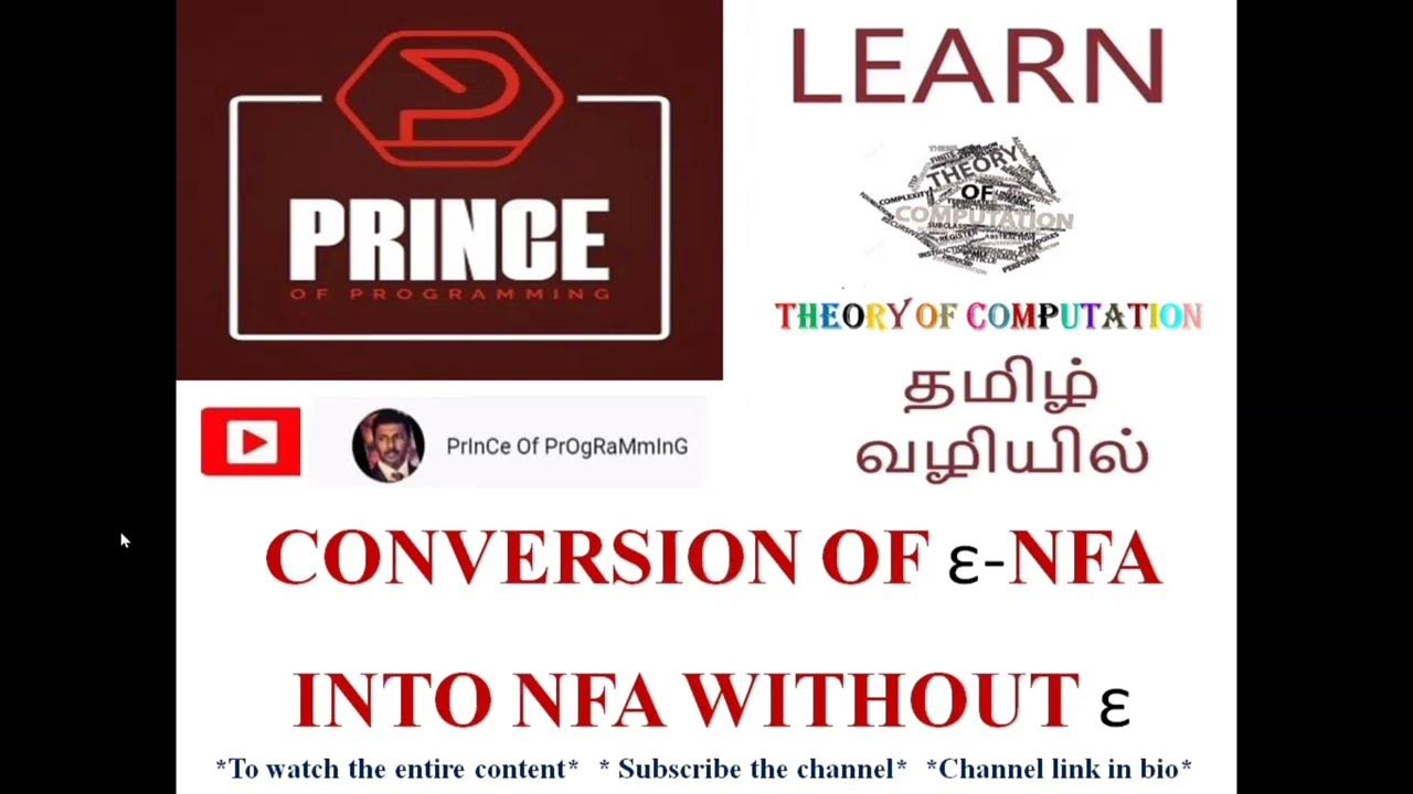 CONVERSION OF NFA WITH EPSILON TO NFA WITHOUT EPSILON - THEORY OF COMPUTATION - YouTube
