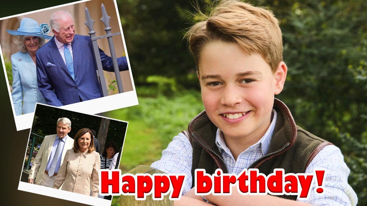 Royal family celebrates Prince George's 12th birthday - YouTube