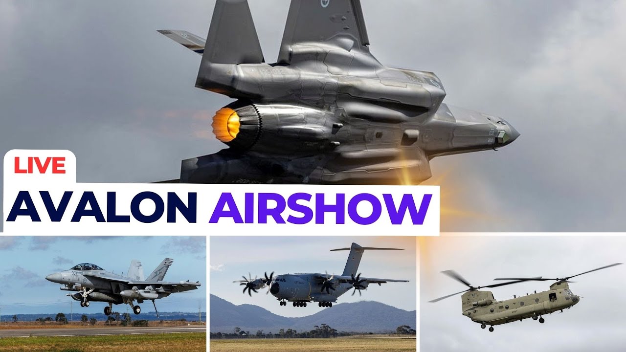 Live from Avalon Airshow 2025, Australia – Walkaround & Stunning ...