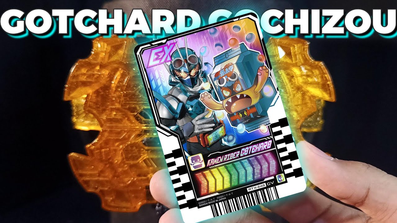 GOTCHARD GOCHIZOU CHEMY CARD! Kamen Rider Gotchard Gavv Henshin 仮面ライダー ...