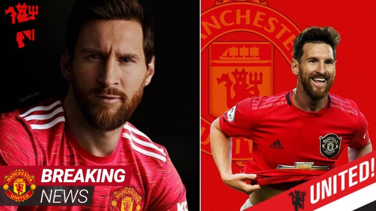 I Put Messi In Man United and tried to win the Champions League! - YouTube