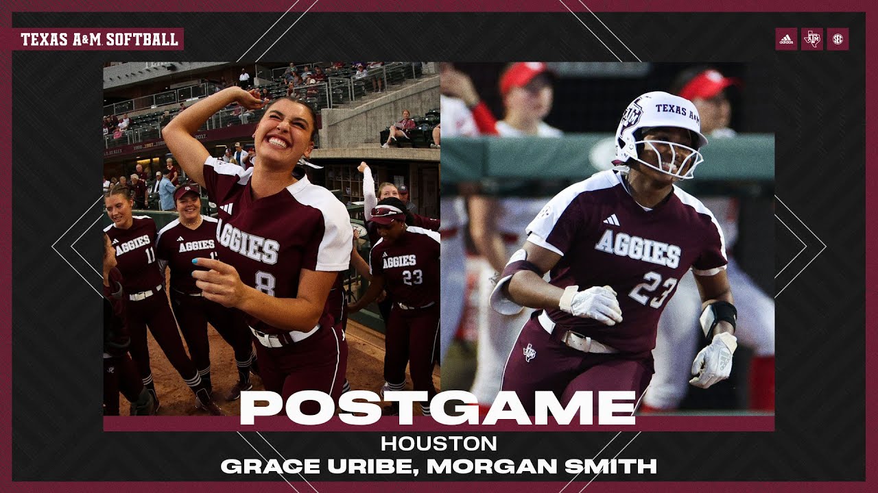 Houston Postgame: Grace Uribe, Morgan Smith - YouTube