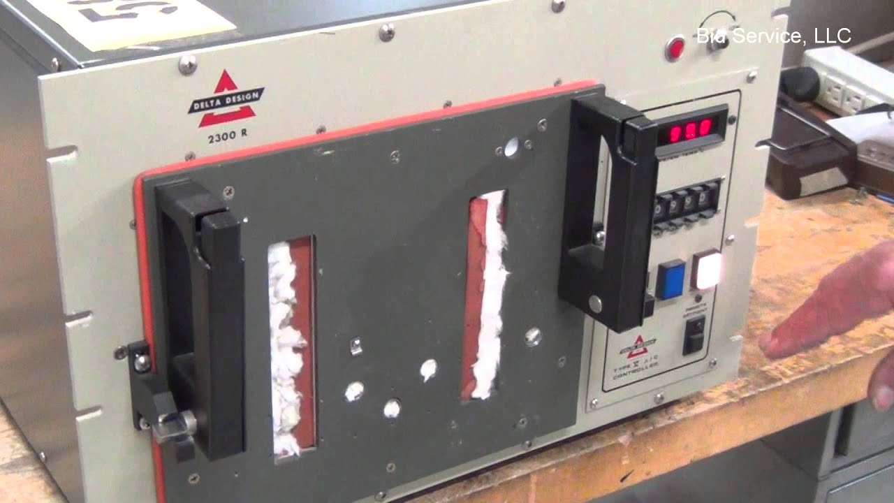 Delta Design 2300C Temperature Chamber #59313 - YouTube