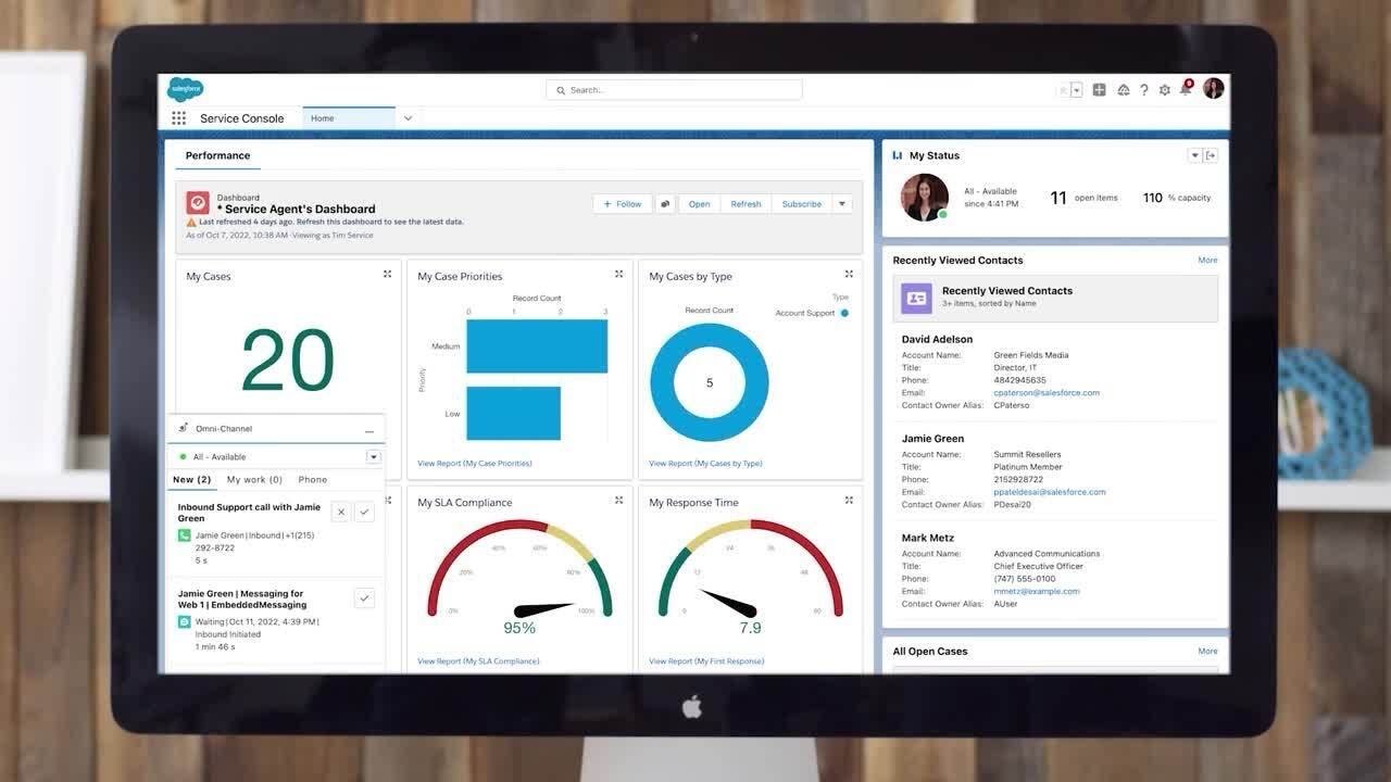 Demo de Salesforce Contact Center - YouTube