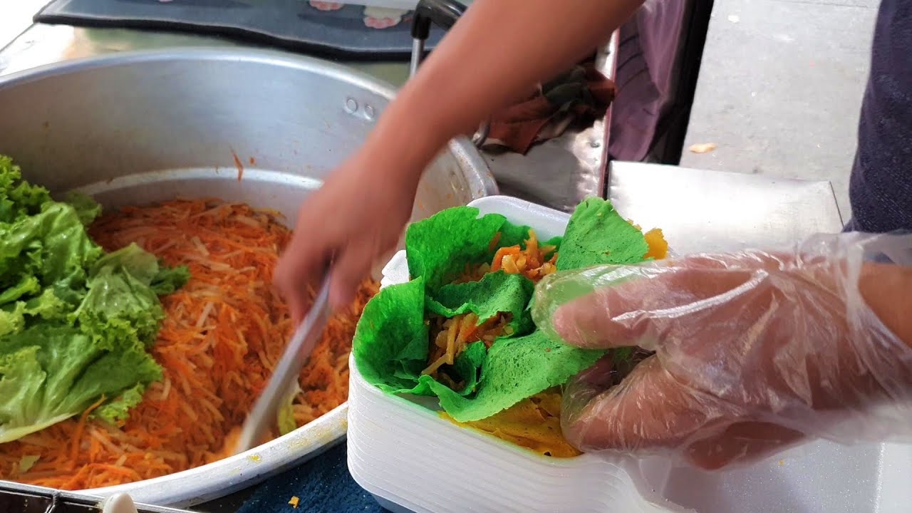 FILIPINO STREET FOOD | Sikat na Sikat na Lumpiang Ubod | Famous ...