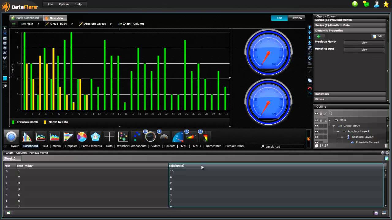 Binding Splunk data to DataFlare widgets - YouTube