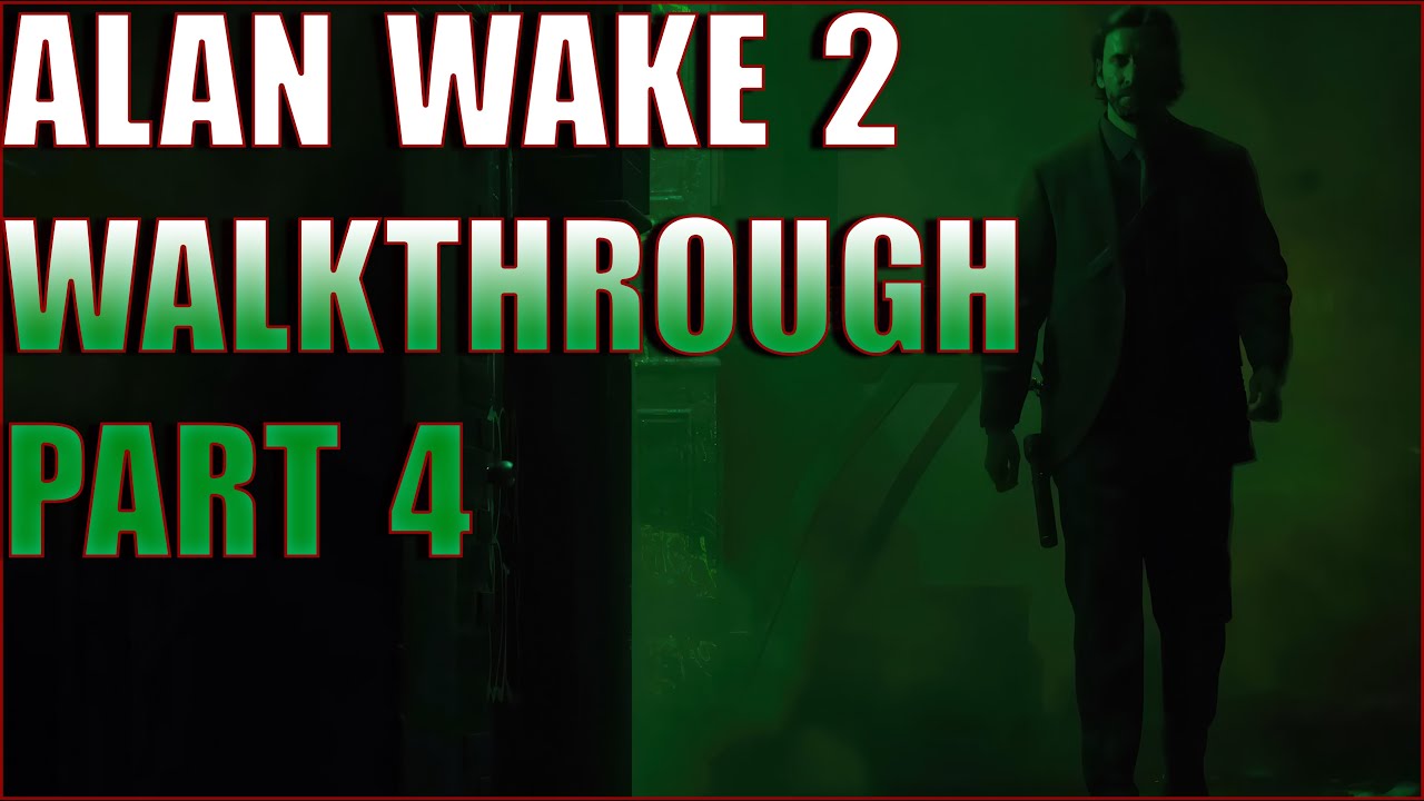 Alan Wake 2 Part 4 - Full Walkthrough / Playthrough Gameplay - Mr. Door ...