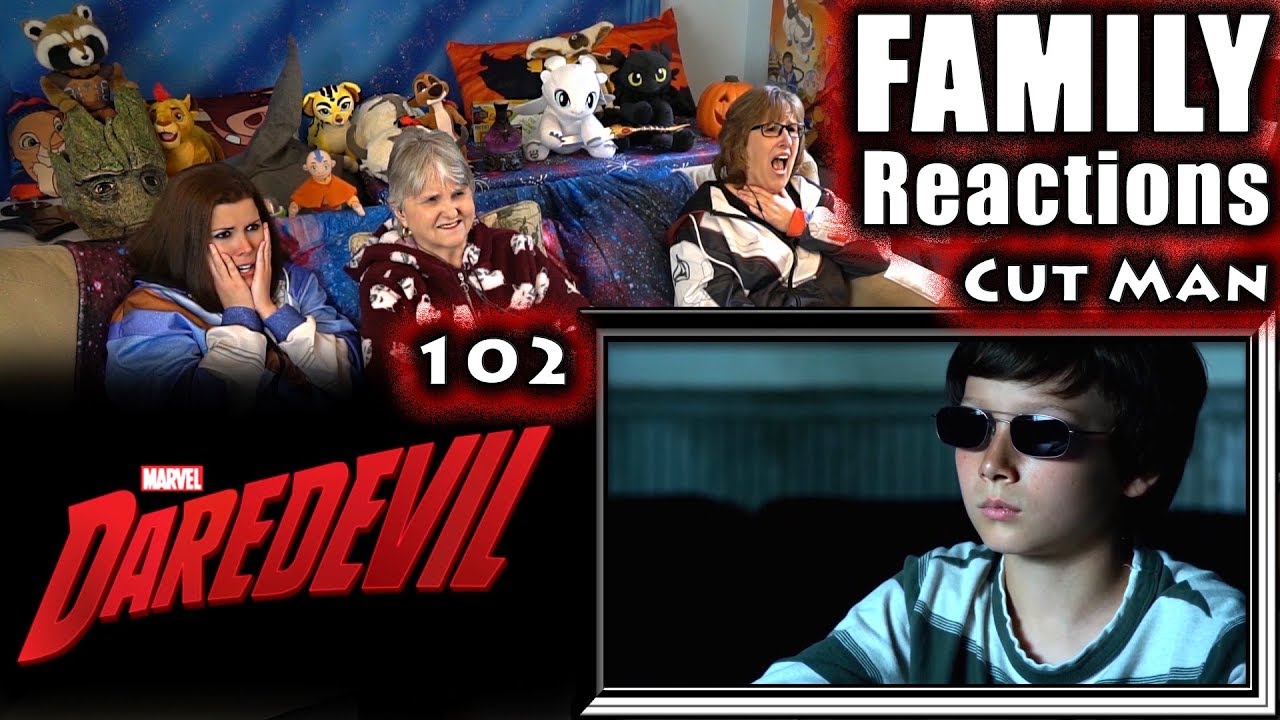 DAREDEVIL | 102 | Cut Man | FAMILY Reactions - YouTube