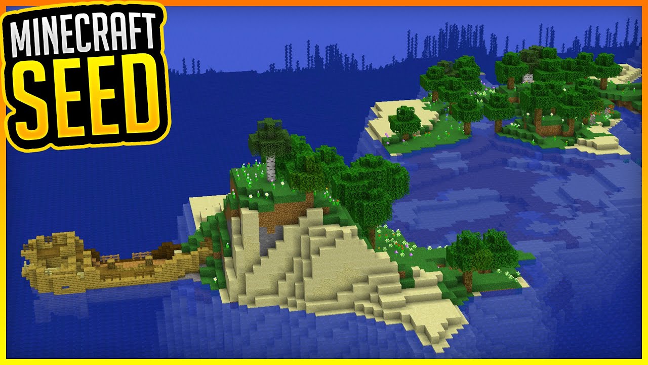 Seed: Flower Forest ISLAND @Spawn Minecraft 1.16.4 ErikOnHisPeriod ...