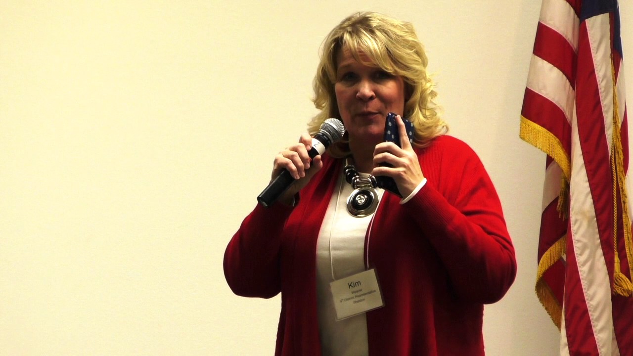 Kim Weaver at Iowa State Central Committee - YouTube