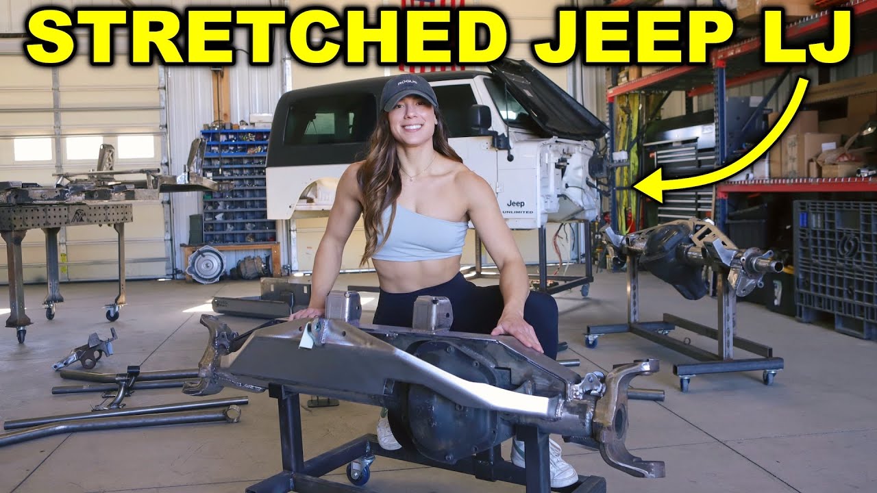 STRETCHED JEEP LJ Frame Prep! - YouTube