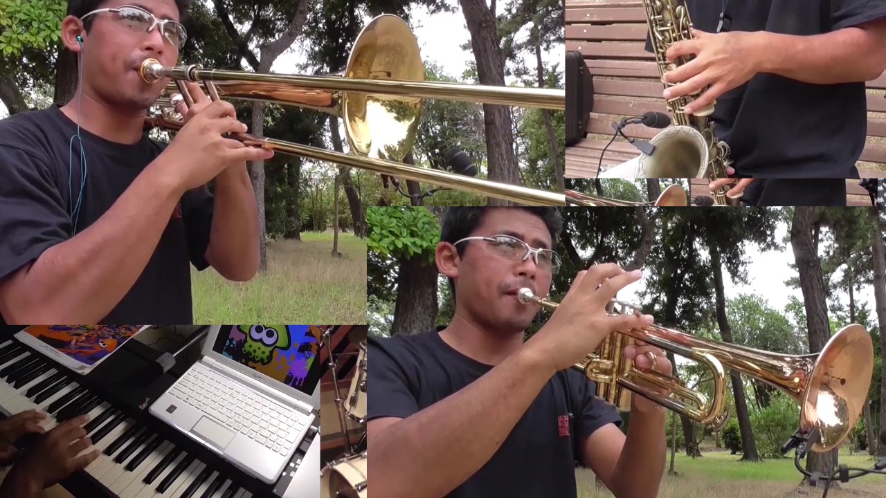 【Splatoon】シオカラ節 Brass Rock 【Shiokara BUSHI !!】 - YouTube