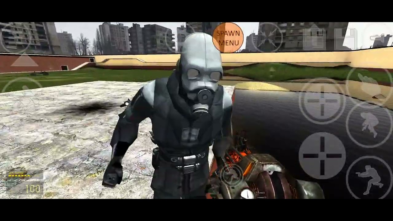 half life 2 sandbox ragdoll playground with spawn menu - YouTube