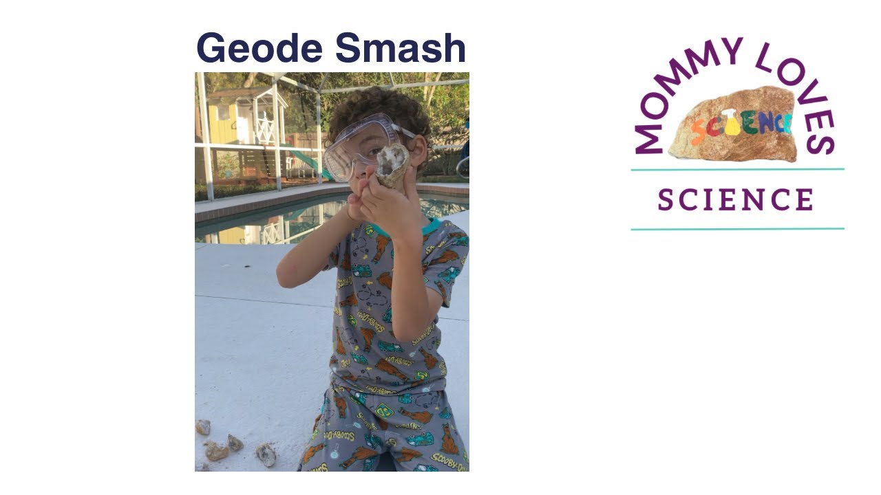 Geode Smashing by Michael - YouTube