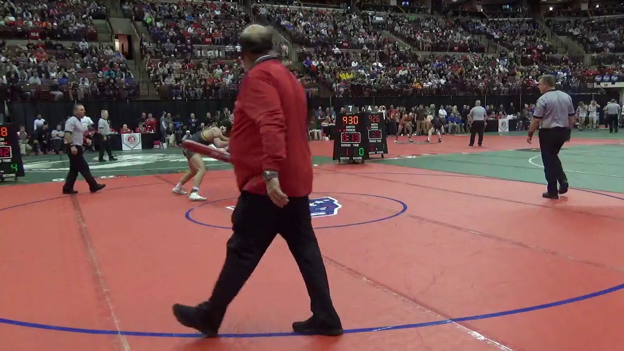 170 lbs sf Conor Becker, Galion Northmor vs Brad Mendoza, Gibsonburg ...