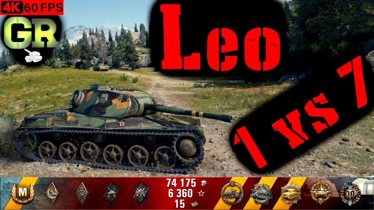 World of Tanks Leo Replay - 12 Kills 3.8K DMG(Patch 1.4.0) - YouTube