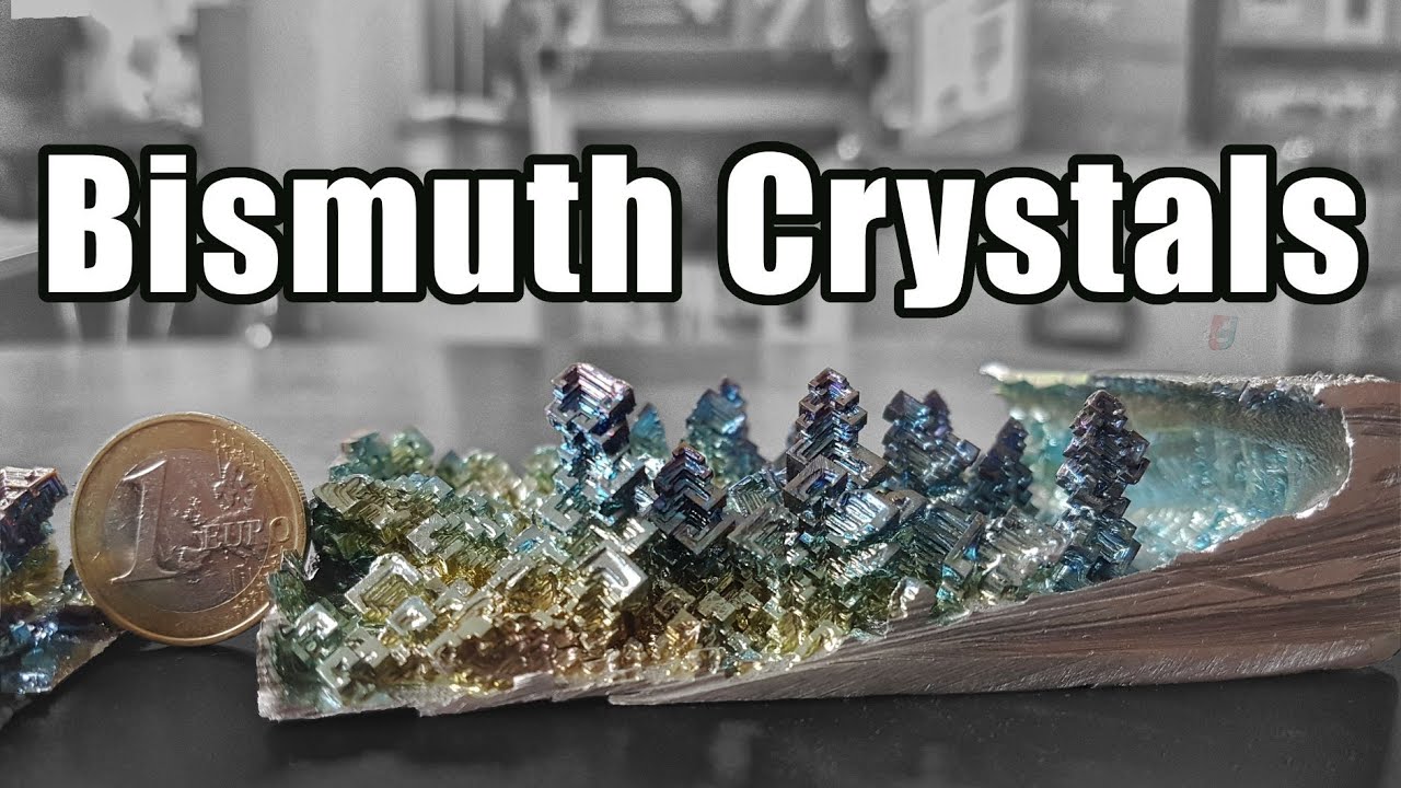 Making Bismuth Crystals [4k] - YouTube