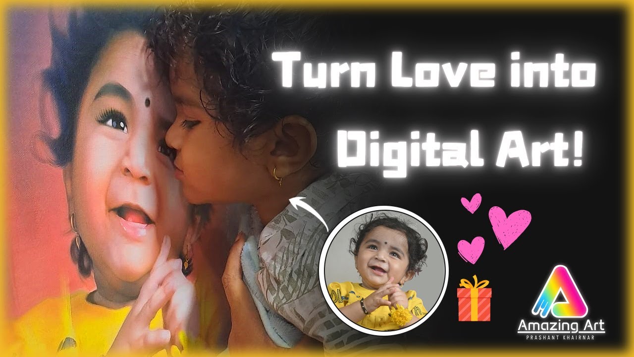 Immortalize Your Memories with Stunning Digital Art @amazing_art_prashant - YouTube
