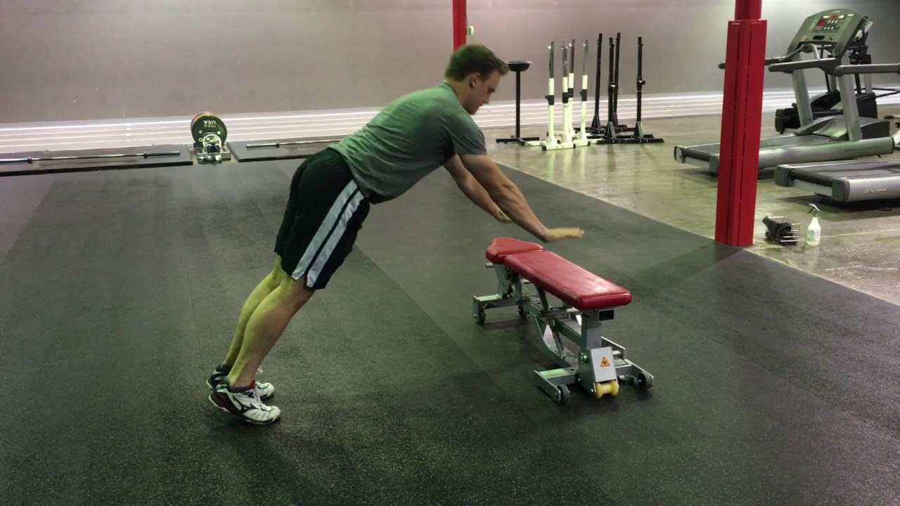 Explosive incline push ups - YouTube