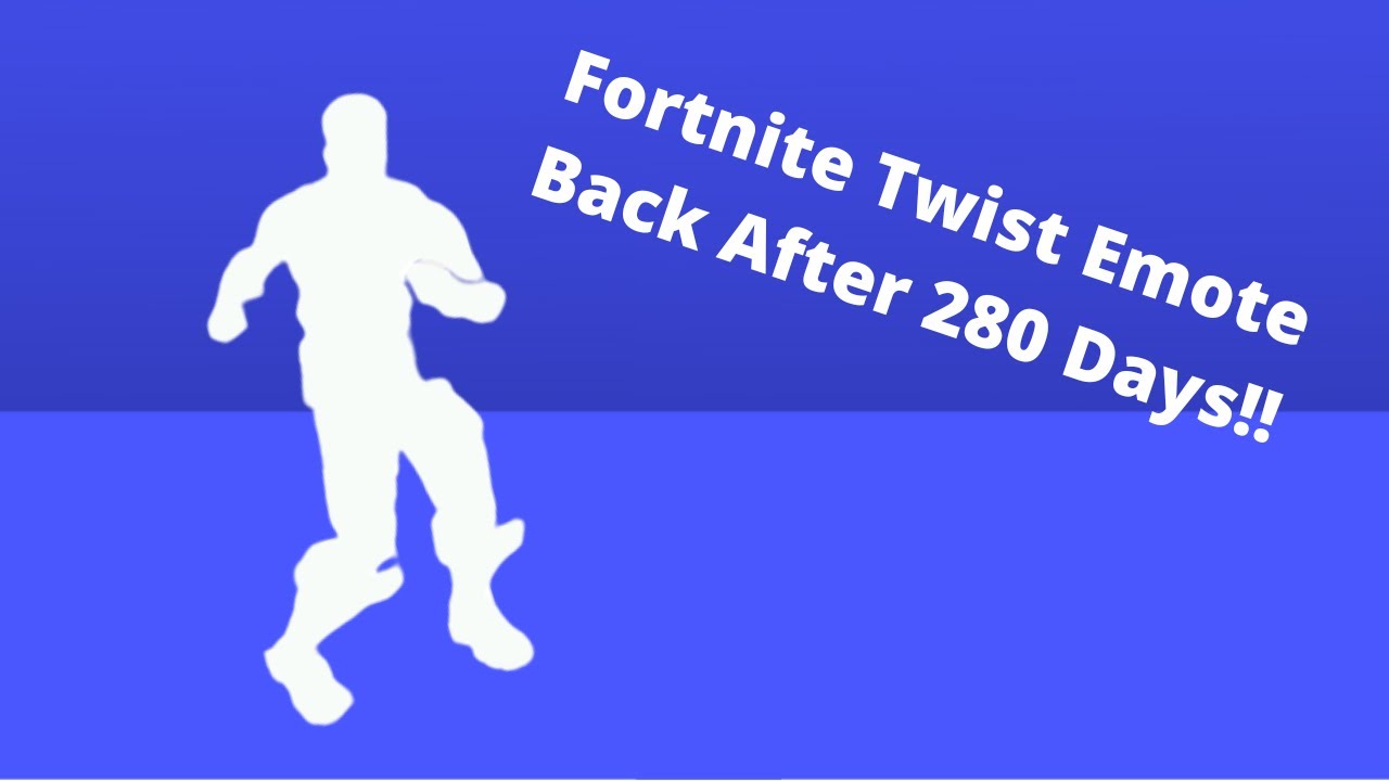 RARE* Twist Emote Back After 280 Days!! - YouTube