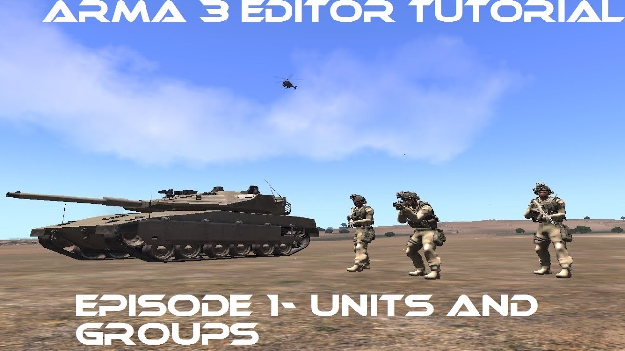 arma 3 tutorial- units and groups - YouTube