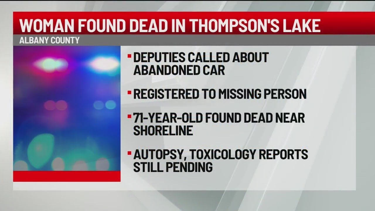 Woman found dead in Thompson Lake - YouTube