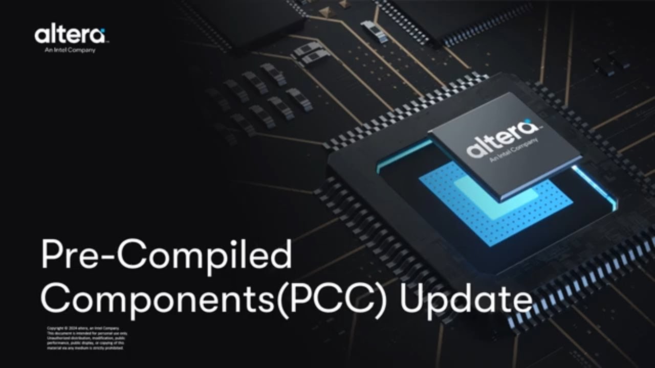 Pre-Compiled Components (PCC) Update - YouTube