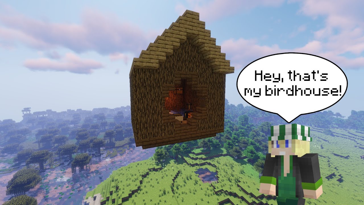 Building Philza’s Birdhouse From Origin SMP Download in Description ...