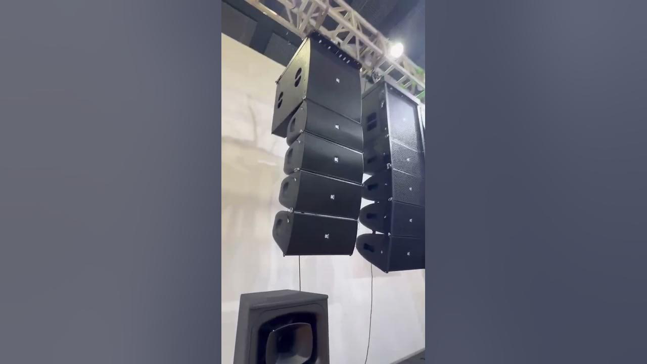W-123 CVR Audio Line Array - YouTube
