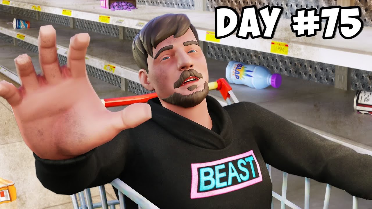 Survive 100 Days in Mr Beast Grocery Store! - Fortnite - YouTube