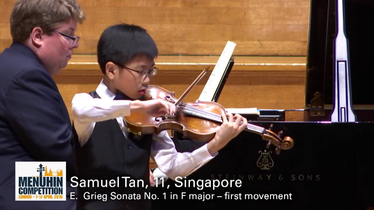 Samuel Tan, Menuhin, opening round, 11, Singapore - YouTube