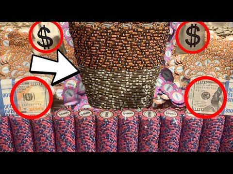 We Played a $100,000,000.00 High-Limit Coin Pusher… CRAZIEST COIN PUSHER YET! (MUST WATCH)