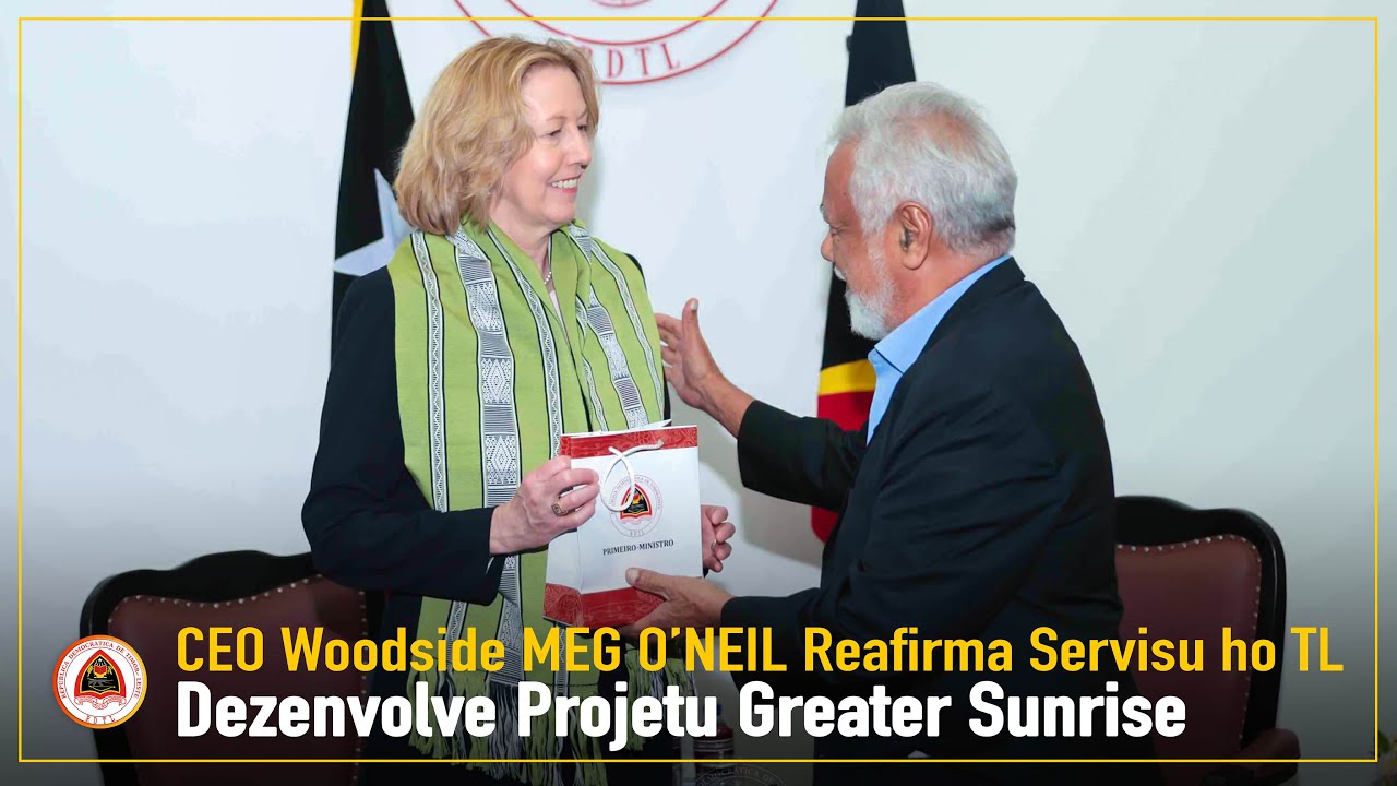 CEO Woodside Meg O’Neil Reafirma Servisu ho Timor-Leste Dezenvolve ...