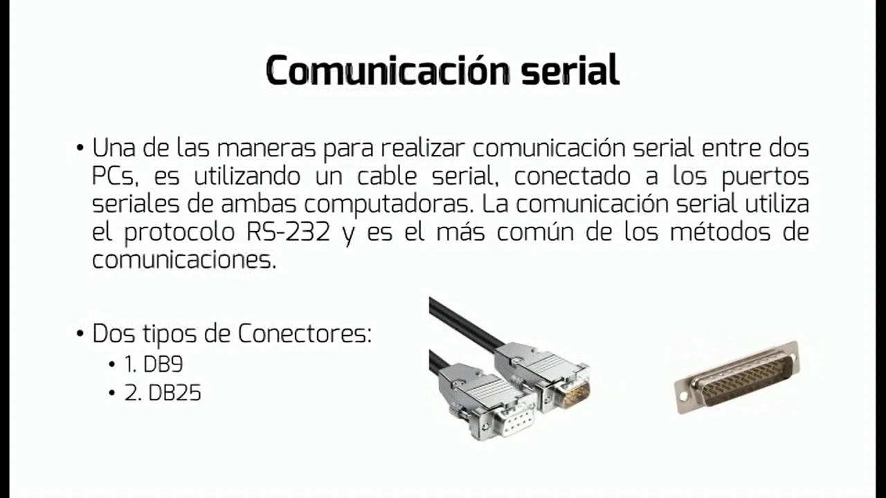 Protocolo de comunicación serial - YouTube