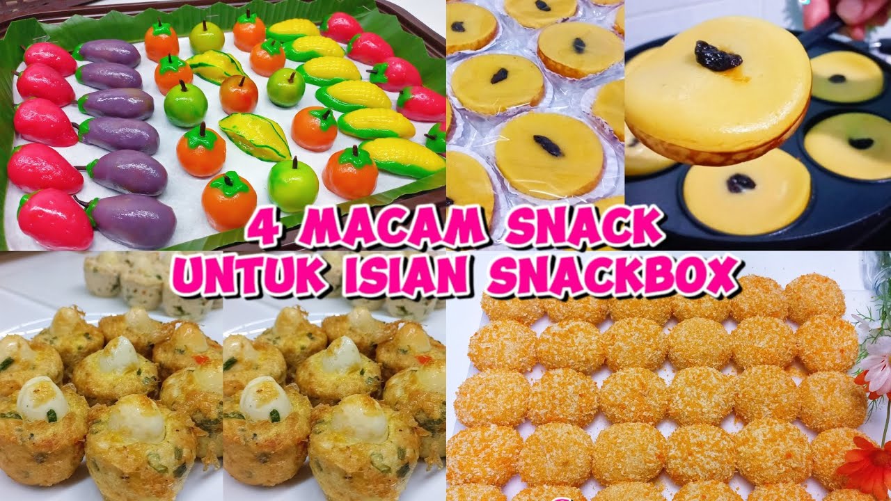 4 KUE ISIAN SNACKBOX‼️ - YouTube
